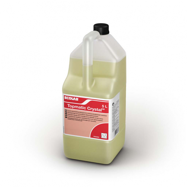 Topmatic Crystal So 4x5L Υγρό αλκαλικό απορρυπαντικό για πλυντήρια ...
